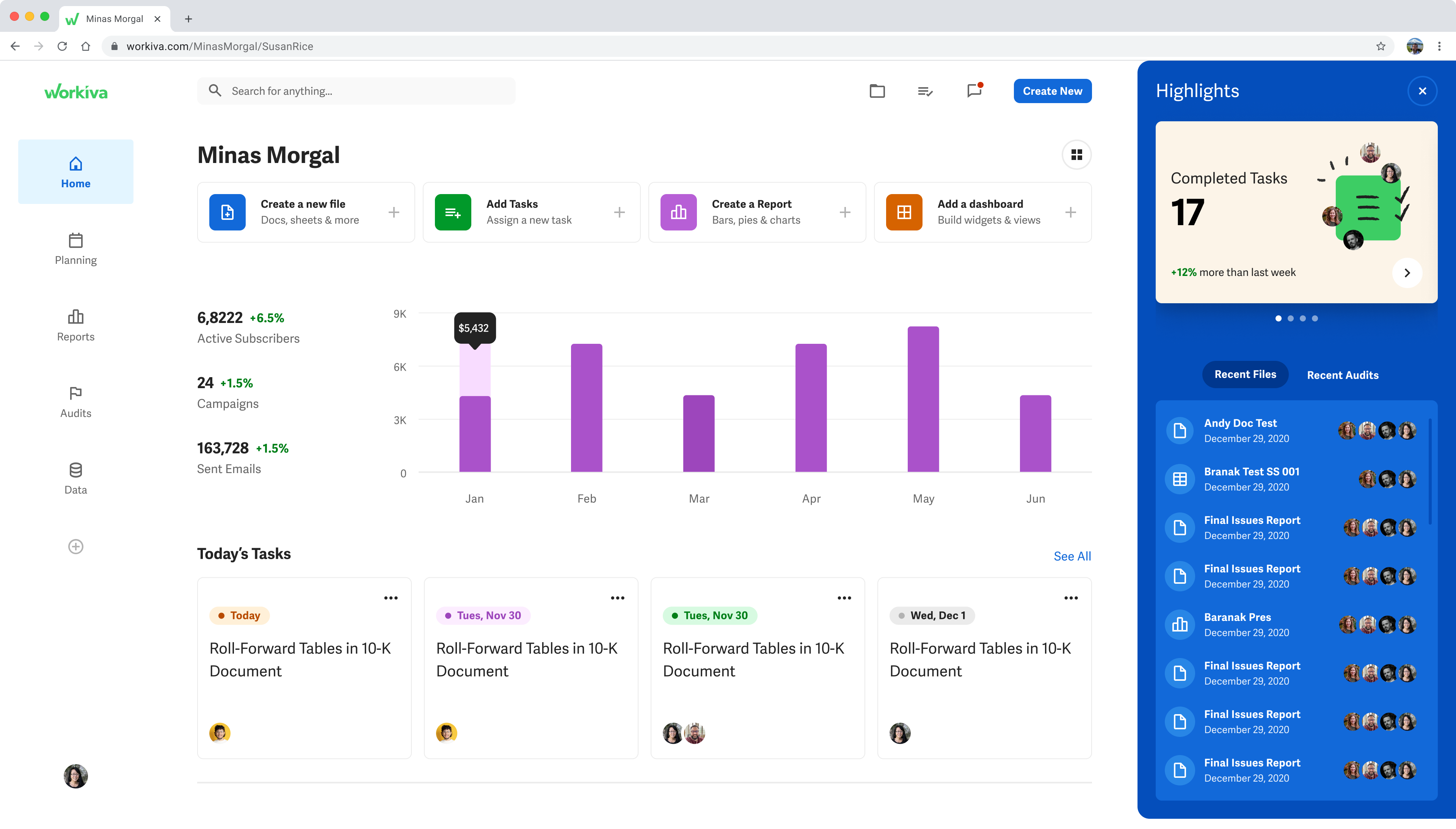 Workiva — Darío Figueroa · Product Designer